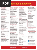 Swiss Chalet Menu | PDF | Salad | Eating Behaviors Of Humans