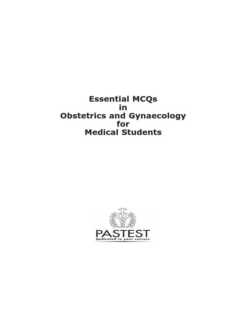 MCQs Obs & Gynae | PDF | Menstrual Cycle | Luteinizing Hormone