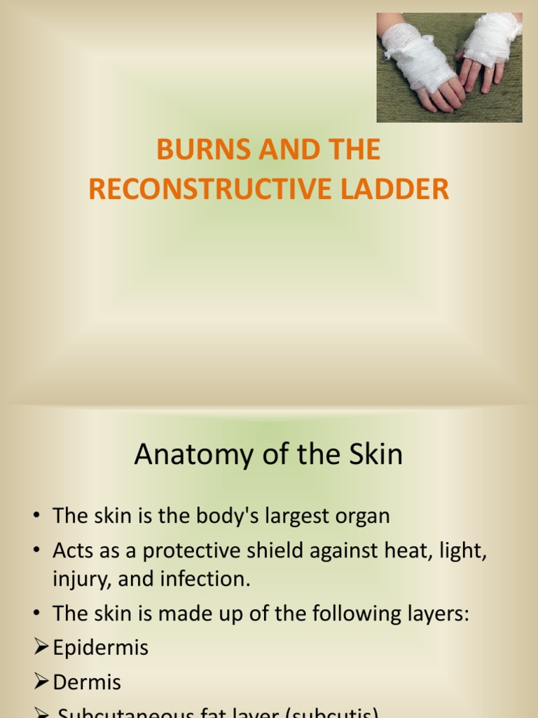 Burns and The Reconstructive Lader | PDF | Burn | Wound