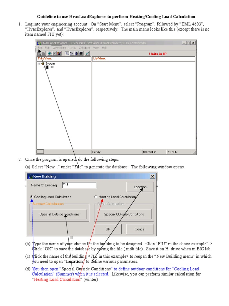 Guideline To Use Hvacloadexplorer To Perform Heating/Cooling Load ...