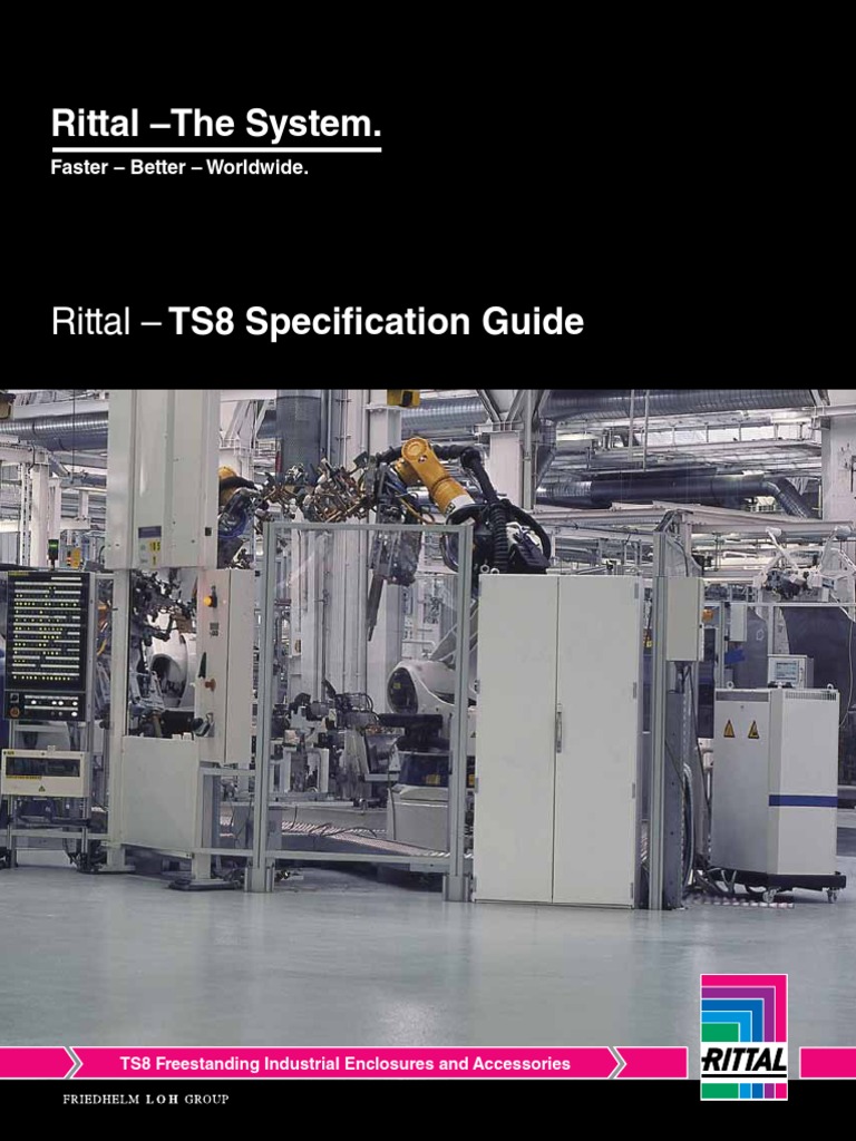 Rittal TS8 Enclosure Specification Guide | PDF | Framing (Construction ...