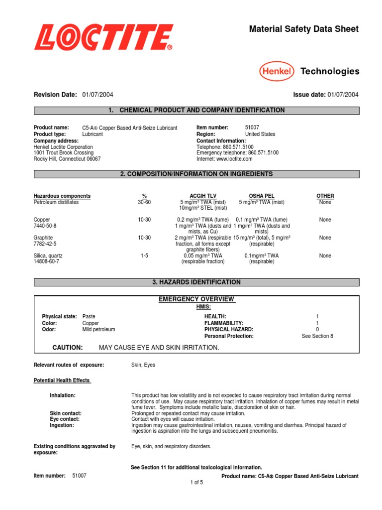 8008 MSDS | Dangerous Goods | Hazardous Waste