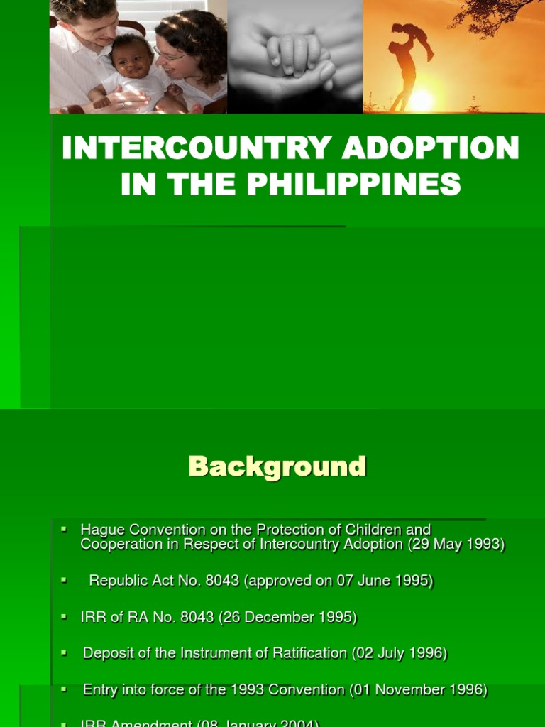 Intercountry Adoption | PDF