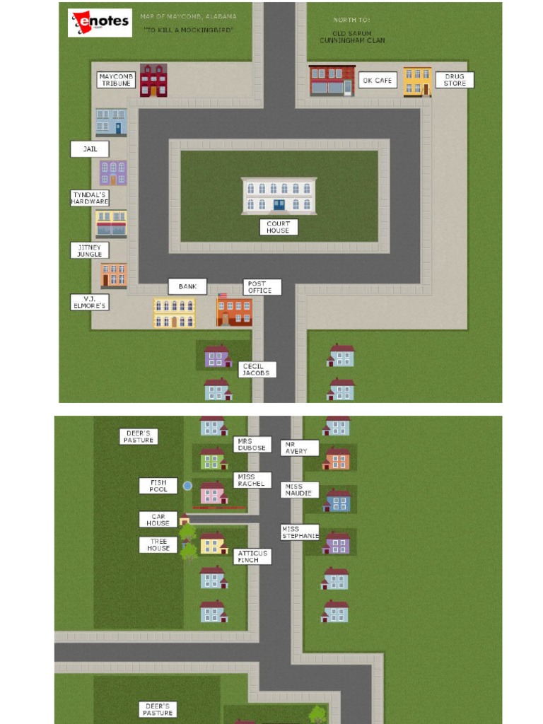 Map of Maycomb | PDF