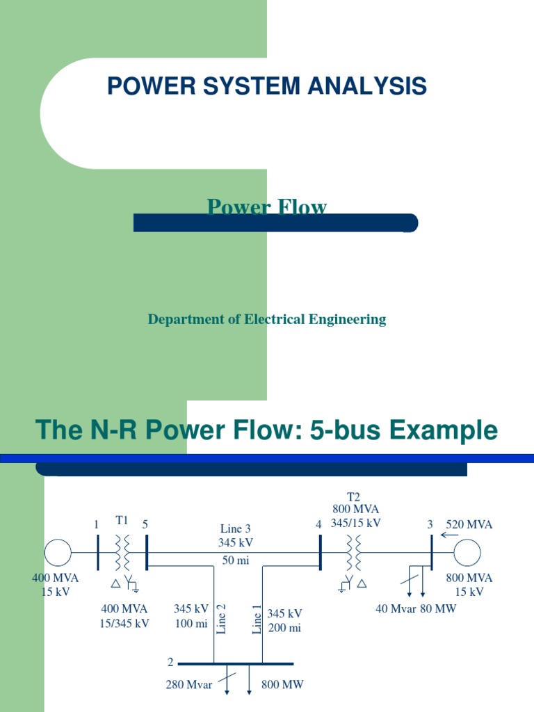 Load Flow | PDF | Electric Power Transmission | Electric Power System