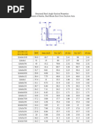 Tabla 1-1 (W Shapes) | PDF | Mechanical Engineering
