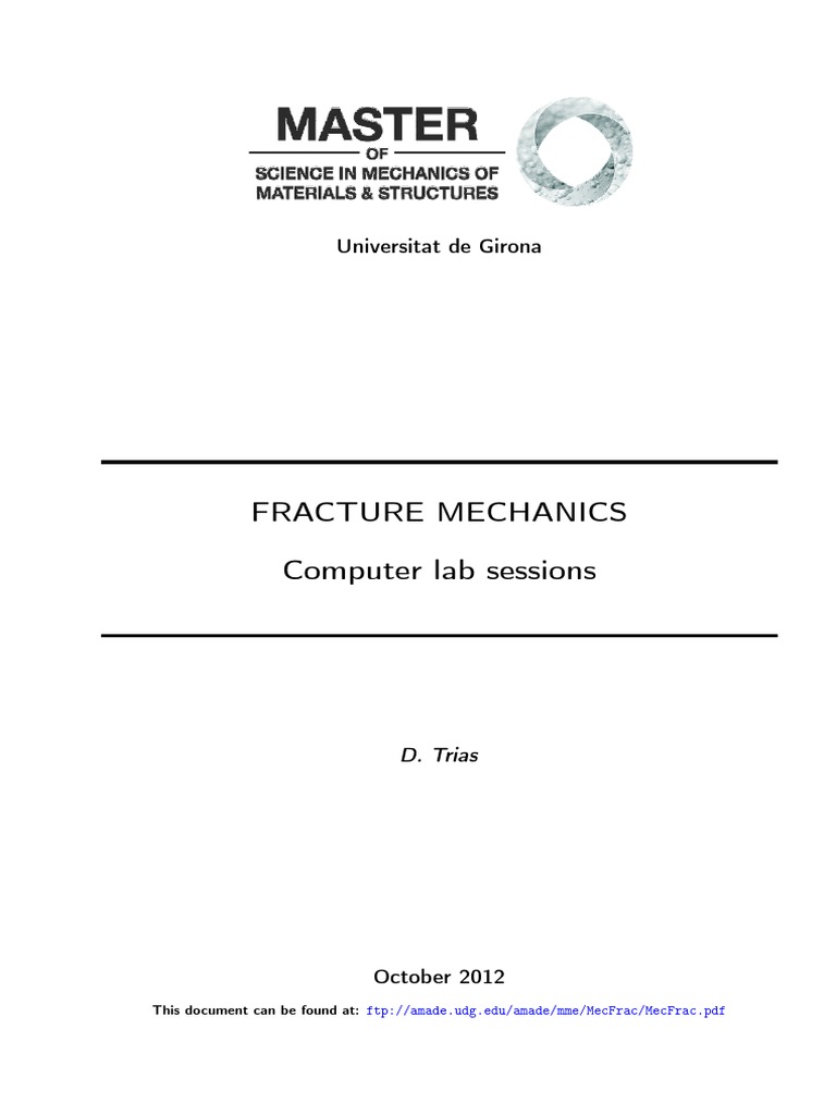 Ansys Fracture Tutorial | PDF | Fracture Mechanics | Fracture