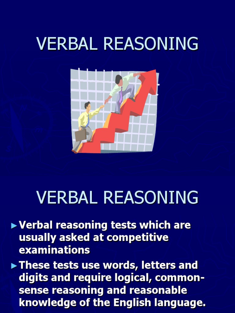 Verbal Reasoning | PDF