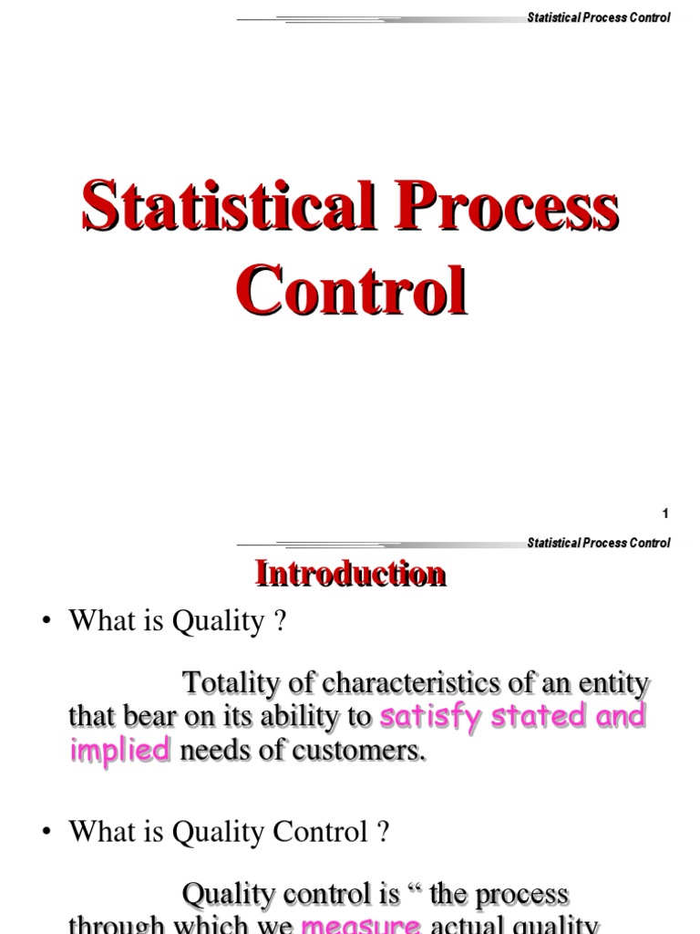 SPC Training | PDF | Histogram | Statistics