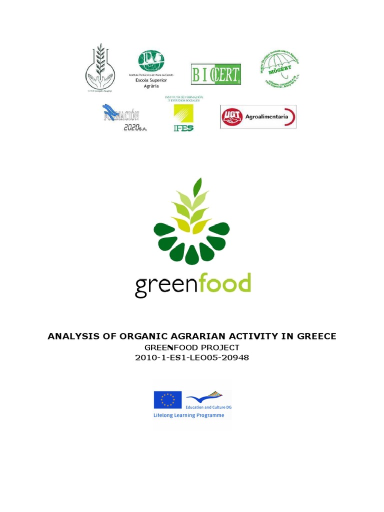 Situation of Organic Farming in Greece | PDF | Organic Farming ...