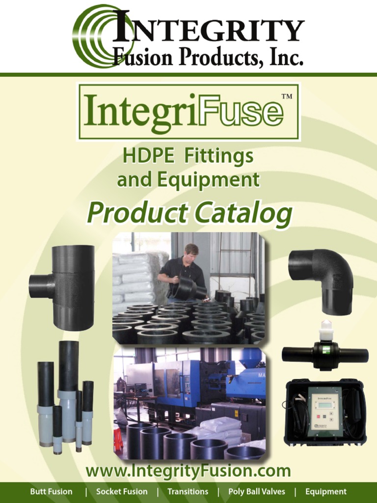 01 - HDPE Fittings and Equipment Catalog1 | PDF | Polyethylene | Pipe ...