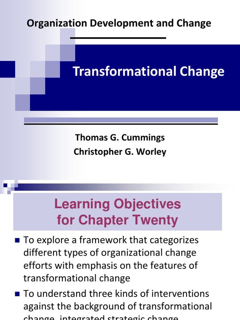 Understanding Transformational Change | PDF | Strategic Management ...