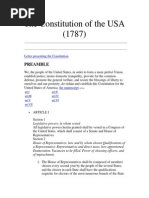 The Constitution of The United States - A Transcription - National ...