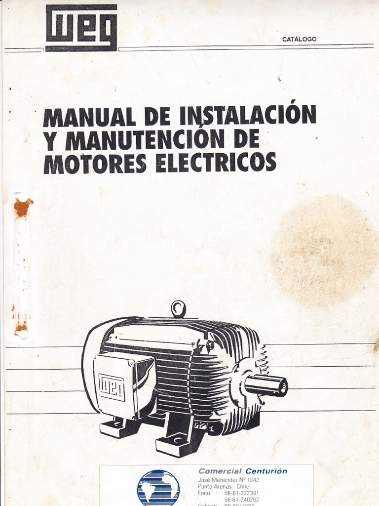 Manual Motores Electricos | PDF | Corriente eléctrica | Resistencia ...