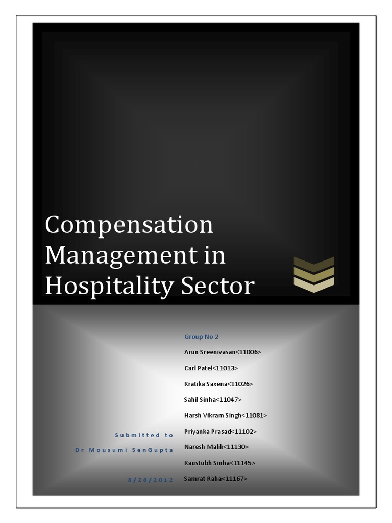 Assignment On Hospitality Sector | PDF | Hotel | Tourism