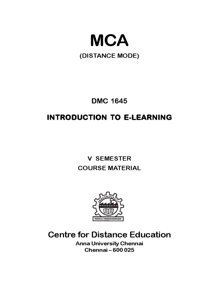 E Learning Book Pdf Pdf Educational Technology Instructional Design