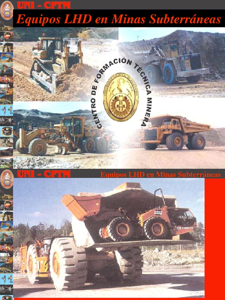 4) Equipos LHD en Minas Subterraneas | PDF | Neumático | Acelerador