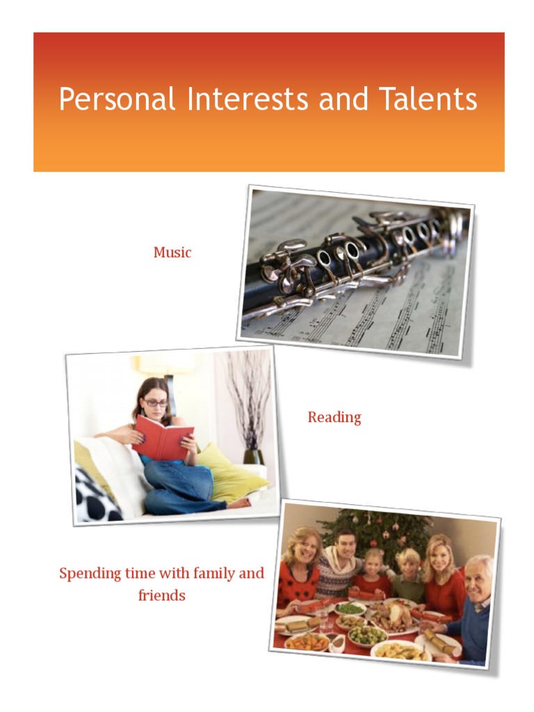 Exploring Personal Interests and Talents | PDF