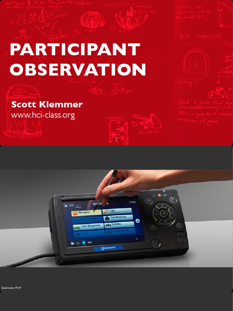 Insights from Participant Observation | PDF