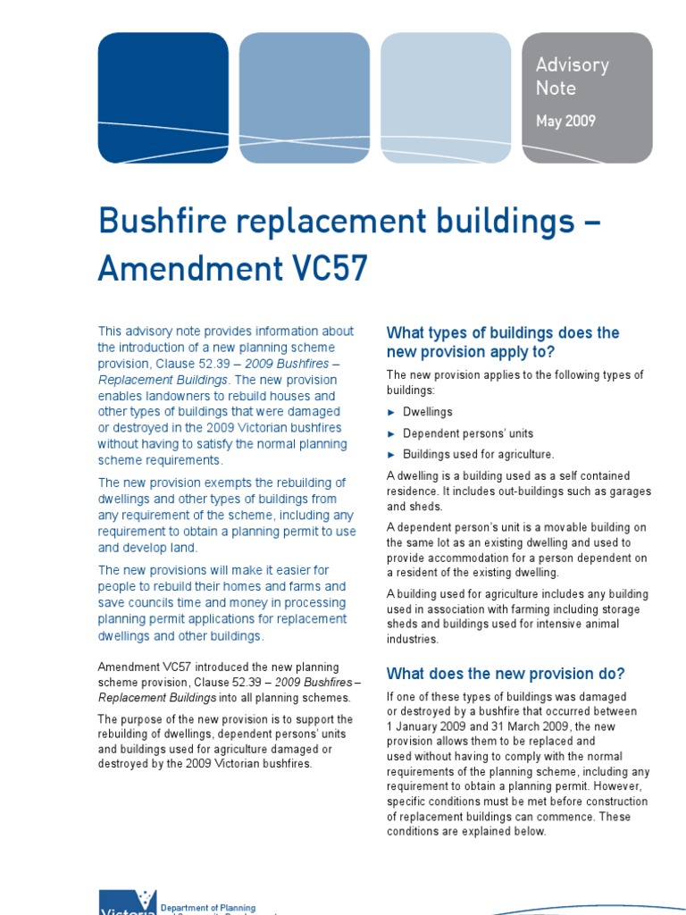 Bushfire Planning Requirements | PDF | Flood | Wildfire
