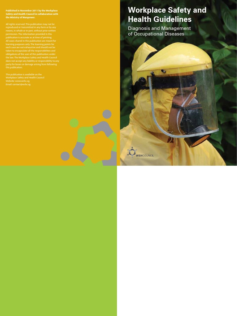 WSH Guidelines Occupational Diseases | PDF | Hearing Loss | Infection