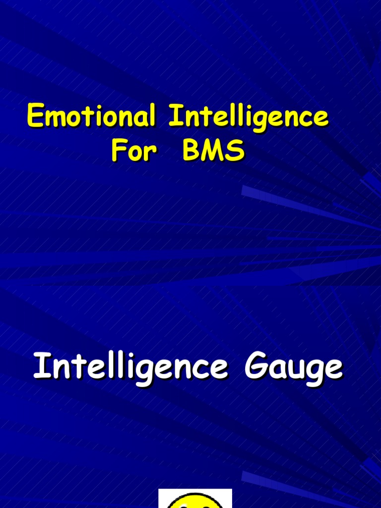 Emotional Intelligence Test | PDF | Emotional Intelligence | Leadership