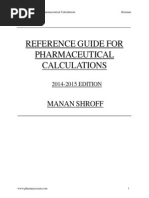 Pharmaceutical Calculation | PDF | Mass Concentration (Chemistry ...