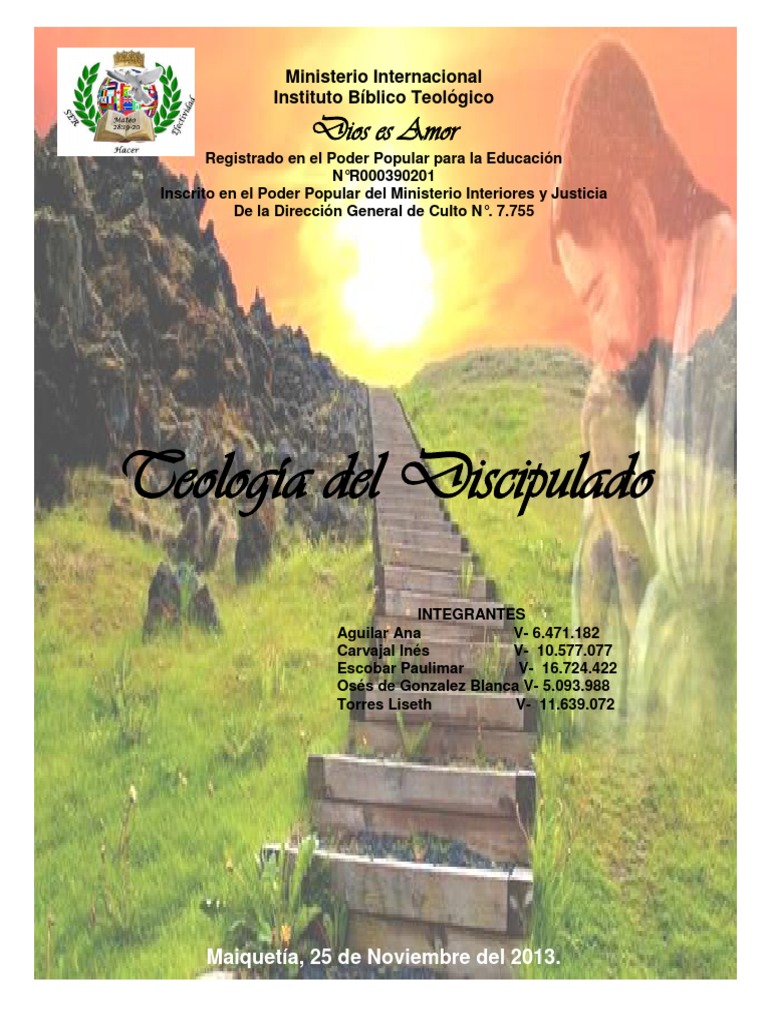 Teologia Del Discipulado | PDF | Jesús | Iglesia Católica