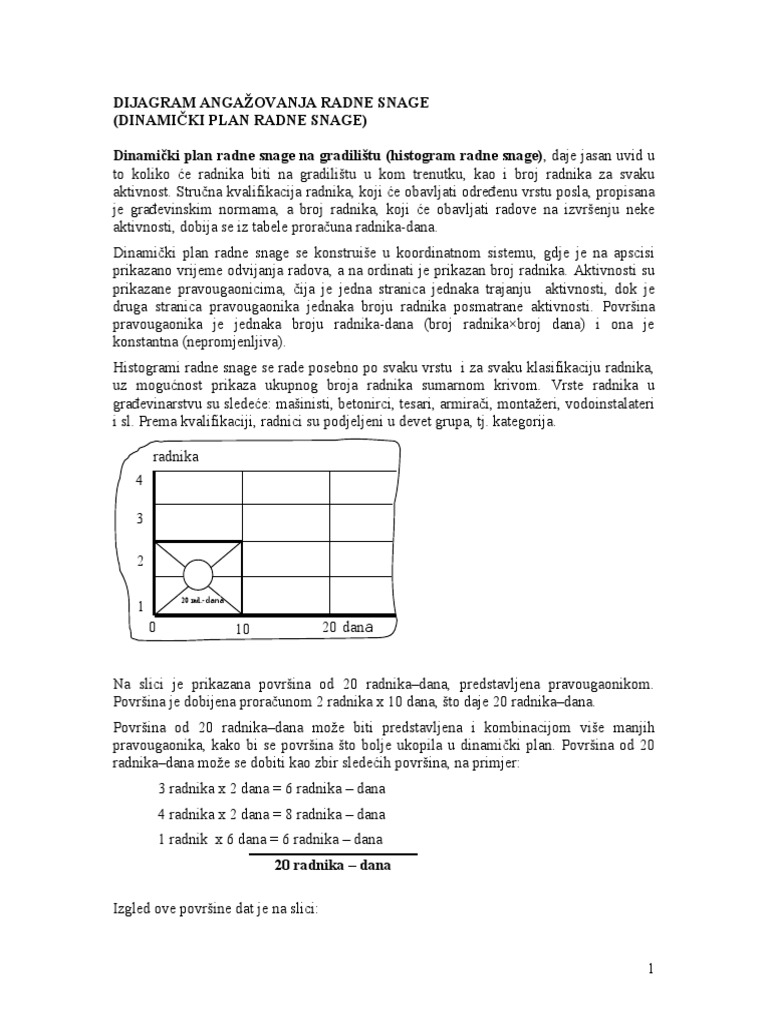 Dinamicki Plan Radne Snage | PDF