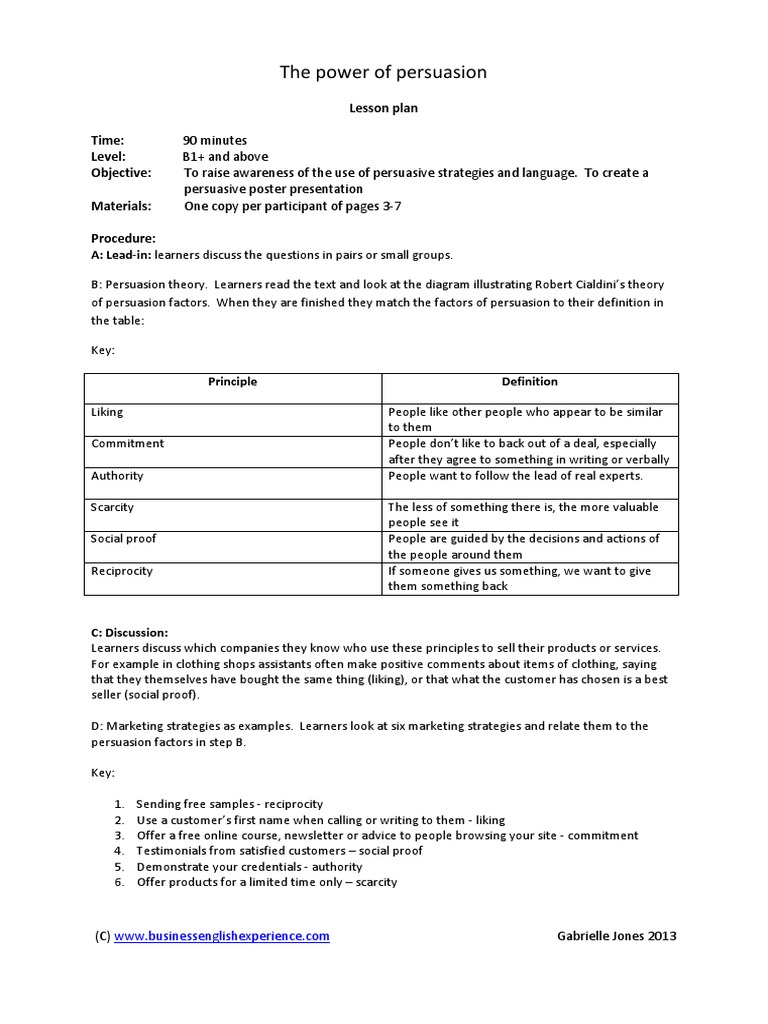 The Power of Persuasion | Persuasion | Cognition