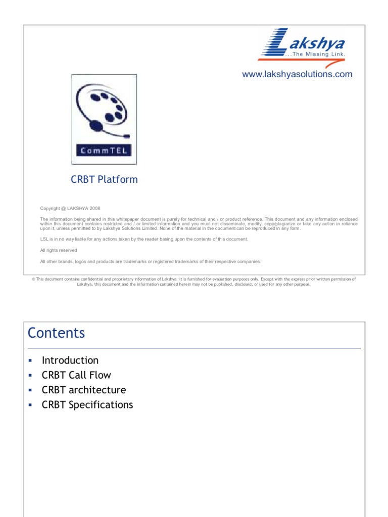 CRBT Presentation | PDF | Master Of Science | Node (Networking)
