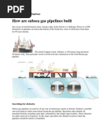 Subsea PLEM - PLET PDF | PDF | Subsea (Technology) | Pipeline Transport
