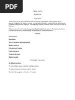 EMS Grade 9 Term 3: The Economy Trade Unions Weeks 2-5 | PDF ...