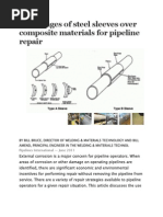Petrosleeve Presentation | PDF | Pipe (Fluid Conveyance) | Construction