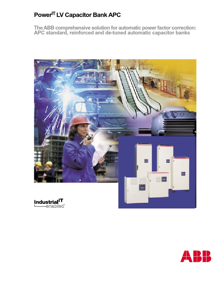 ABB Automatic Power Factor Correction Capacitor Bank | PDF | Capacitor ...