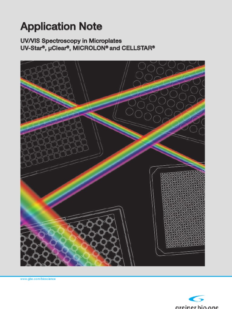 Application Note: UV/VIS Spectroscopy in Microplates | PDF ...