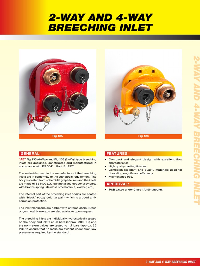 2 & 4 Way Breeching Inlet | PDF