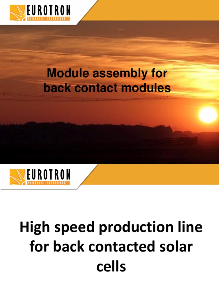Eurotron-Presentation Site - Mai 2012 | PDF | Solar Cell | Watt