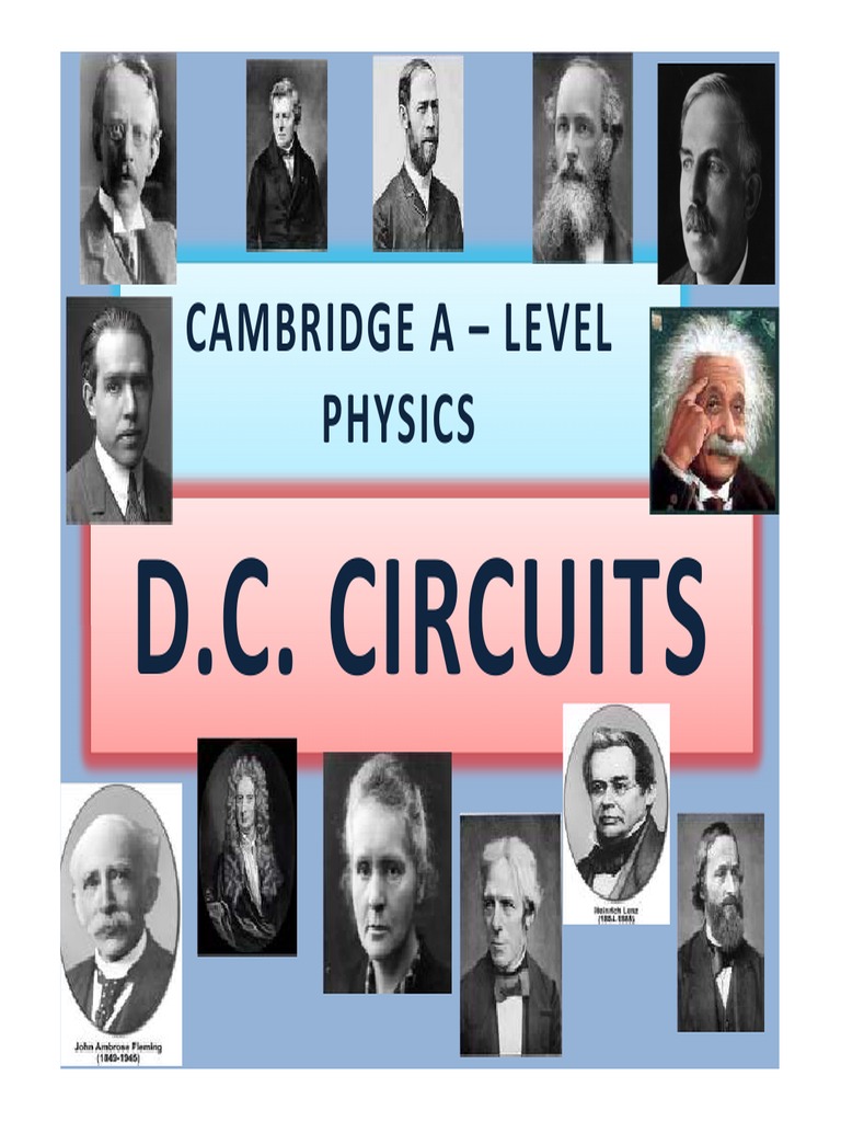 Chapter 20 DC Circuits | Download Free PDF | Series And Parallel ...