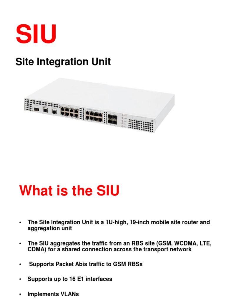 SIU Overview JS
