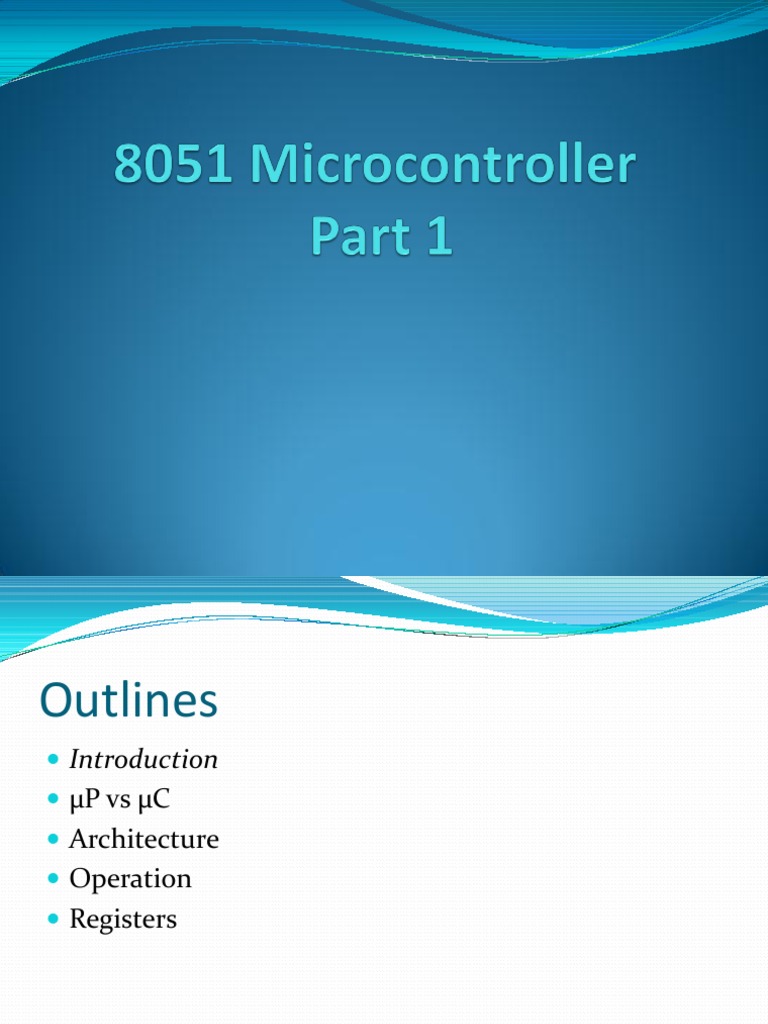 Microcontroller vs Microprocessor Guide | PDF | Microcontroller ...
