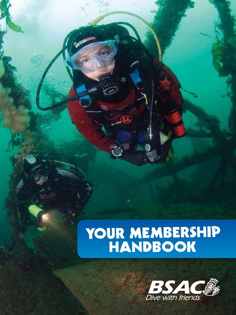 Bsac Membership Handbook | Scuba Diving | Water Sports