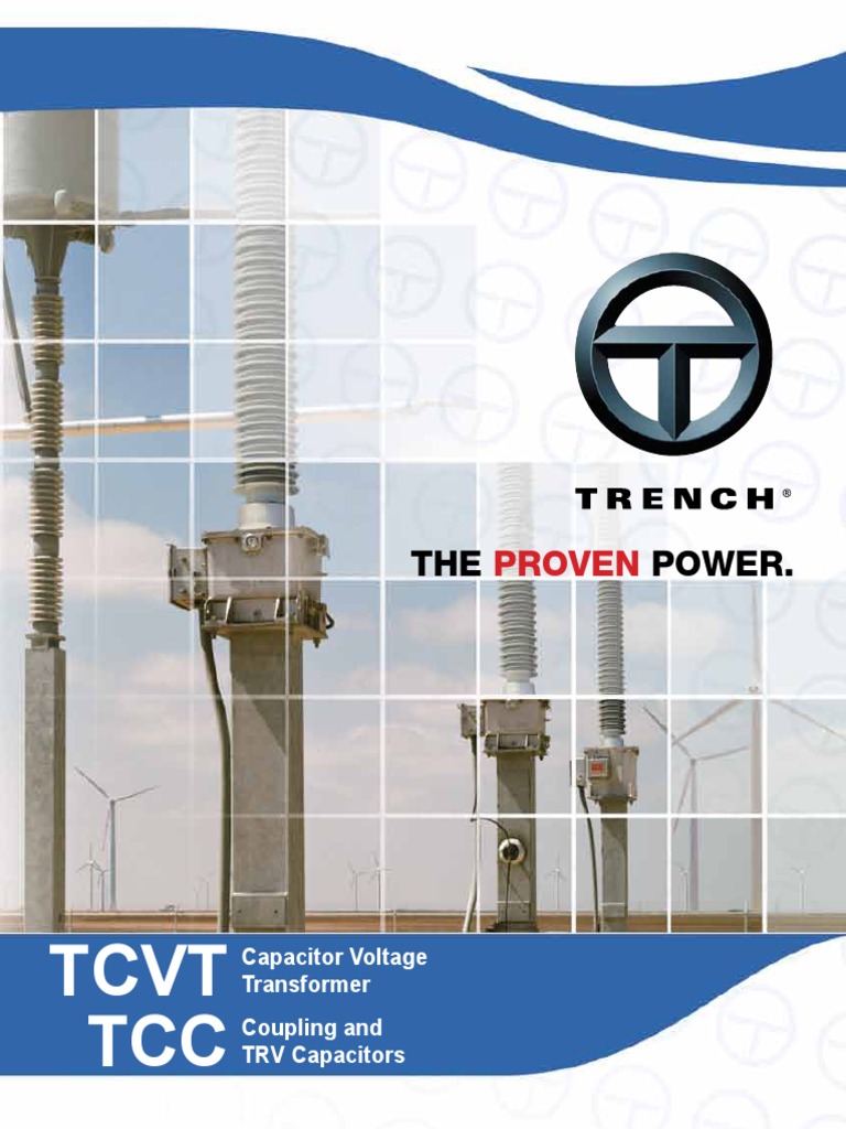 Tcvt And Tcc International Brochure Pdf Capacitor Transformer