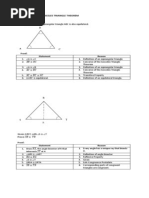 Van Hiele Test | PDF | Rectangle | Triangle