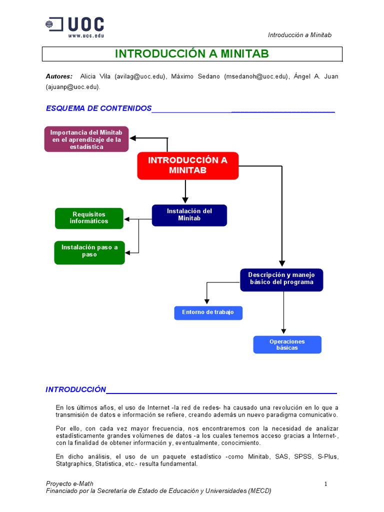 Intro Minitab | PDF
