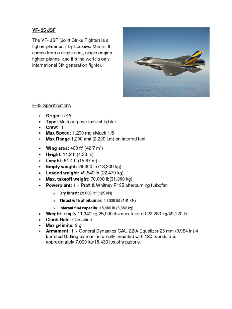 F35 | PDF | Lockheed Martin F 35 Lightning Ii | Epoxy