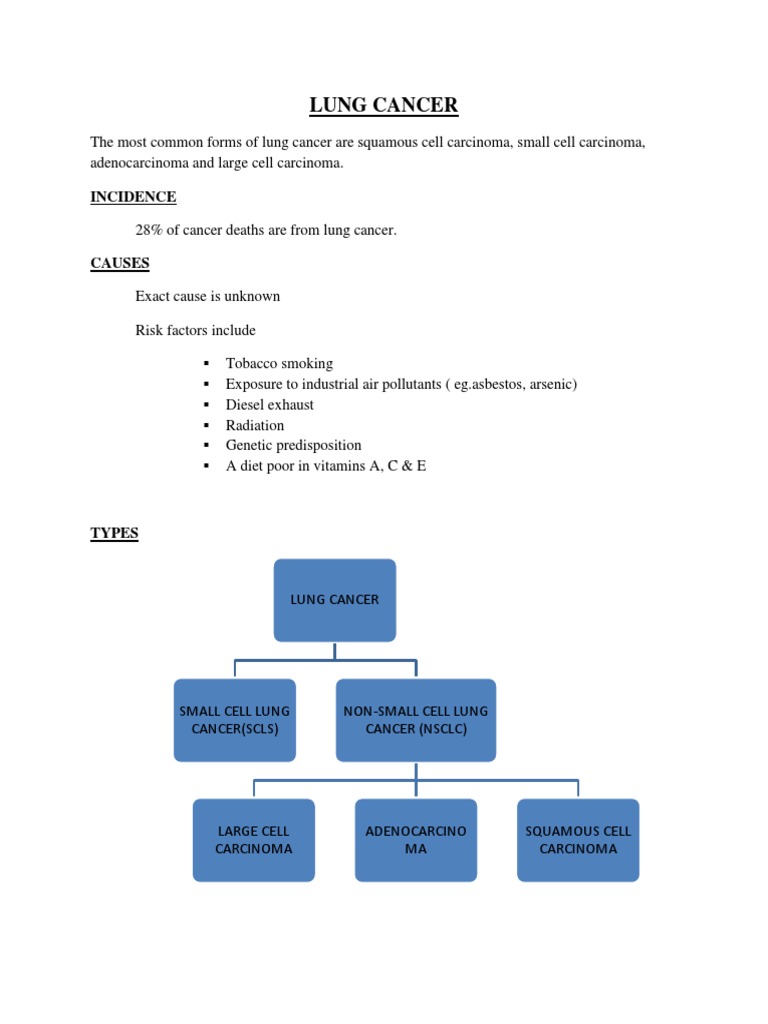 Lung Cancer | PDF | Lung Cancer | Metastasis