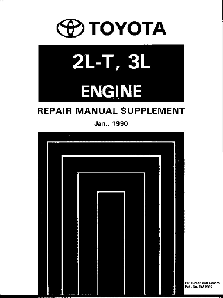 Toyota Motor Manual 2Lt and 3l | PDF