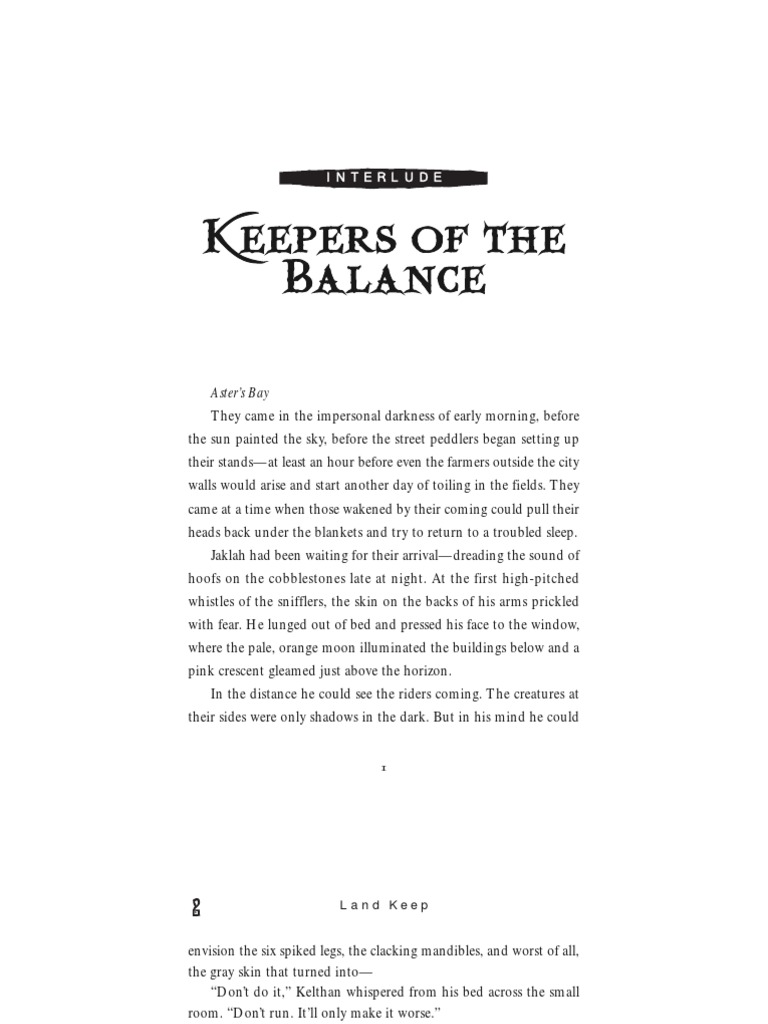 Farworld Land Keep, First Two Chapters | PDF | Nature