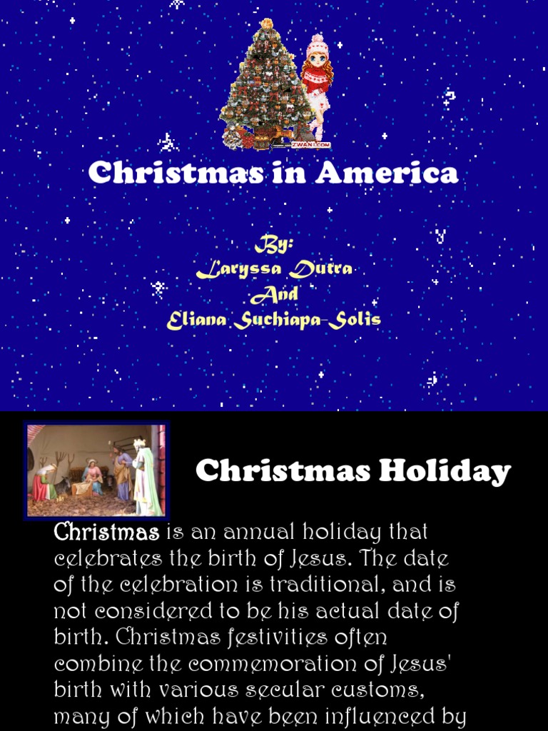 Christmas Traditions in America | PDF | December Observances | Christmas